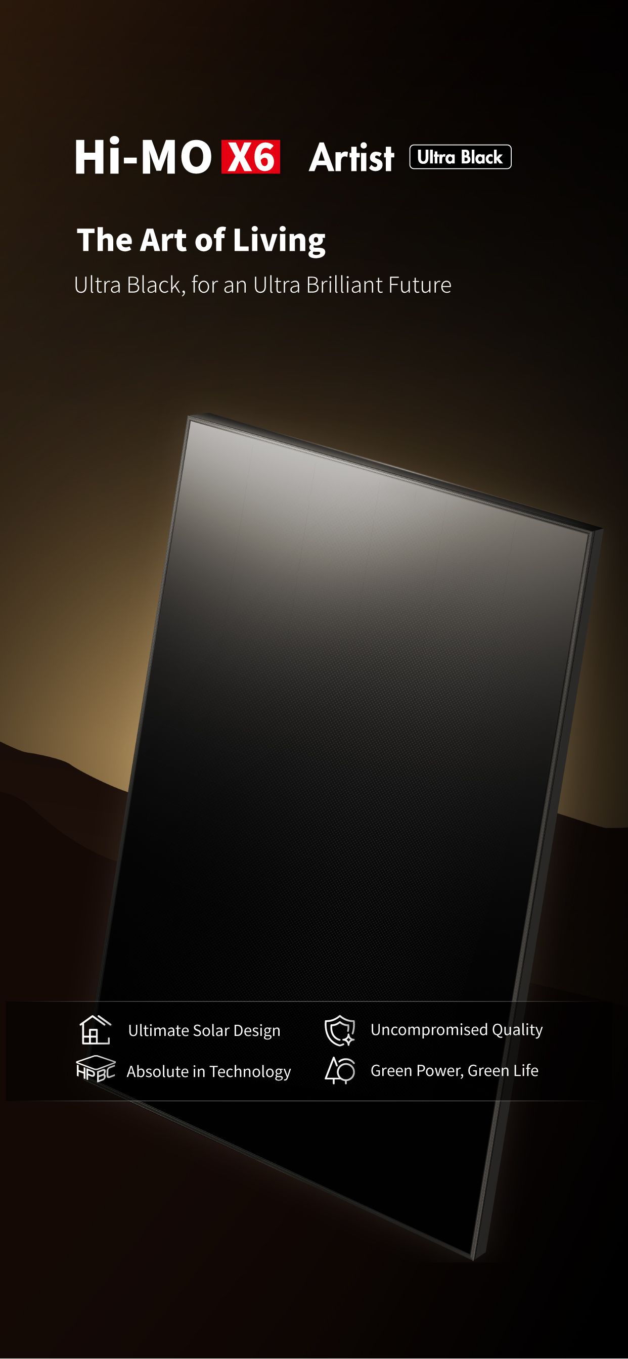 Hi-MO X6 Artist（Ultra Black）- LONGi