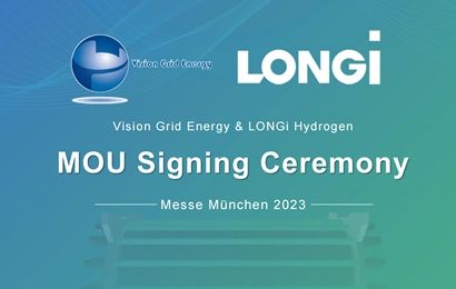 隆基氢能与Vision Grid Energy签署里程碑式战略合作协议 -隆基绿能