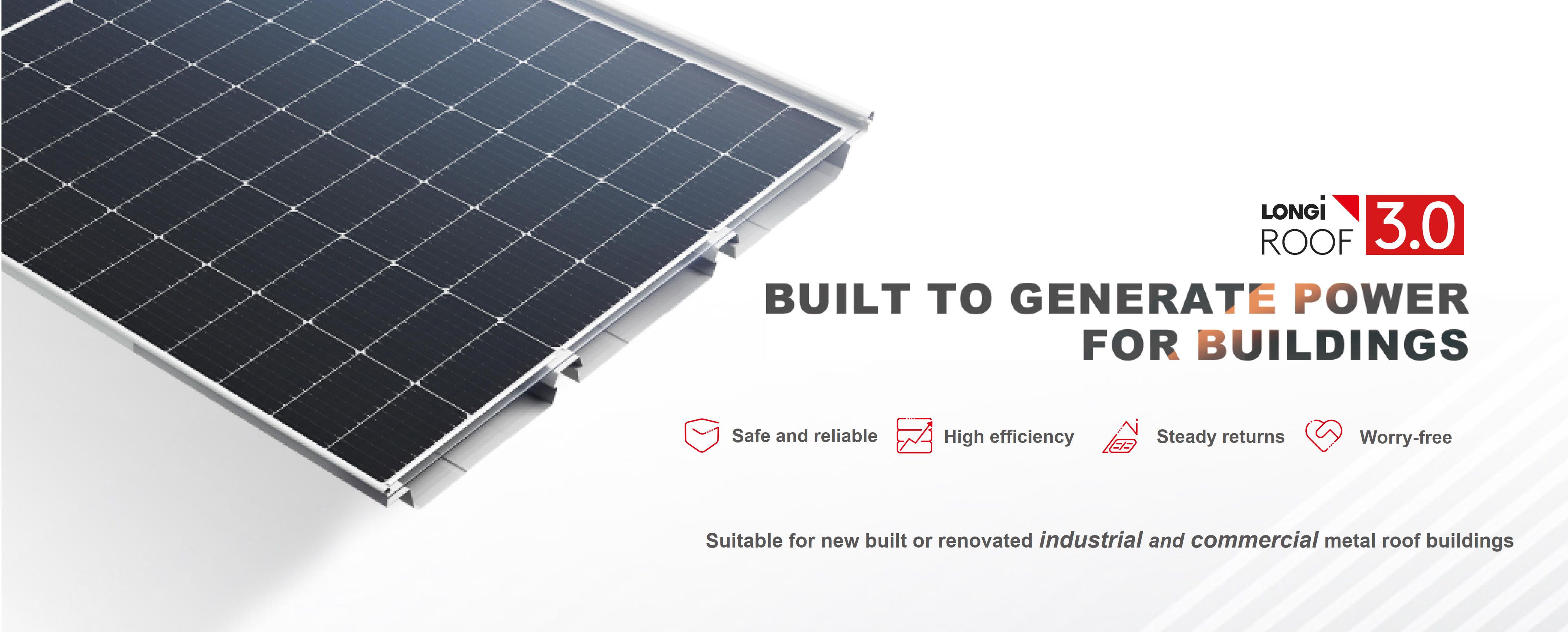 LONGi ROOF, Super Roof That Generates Electricity - LONGi