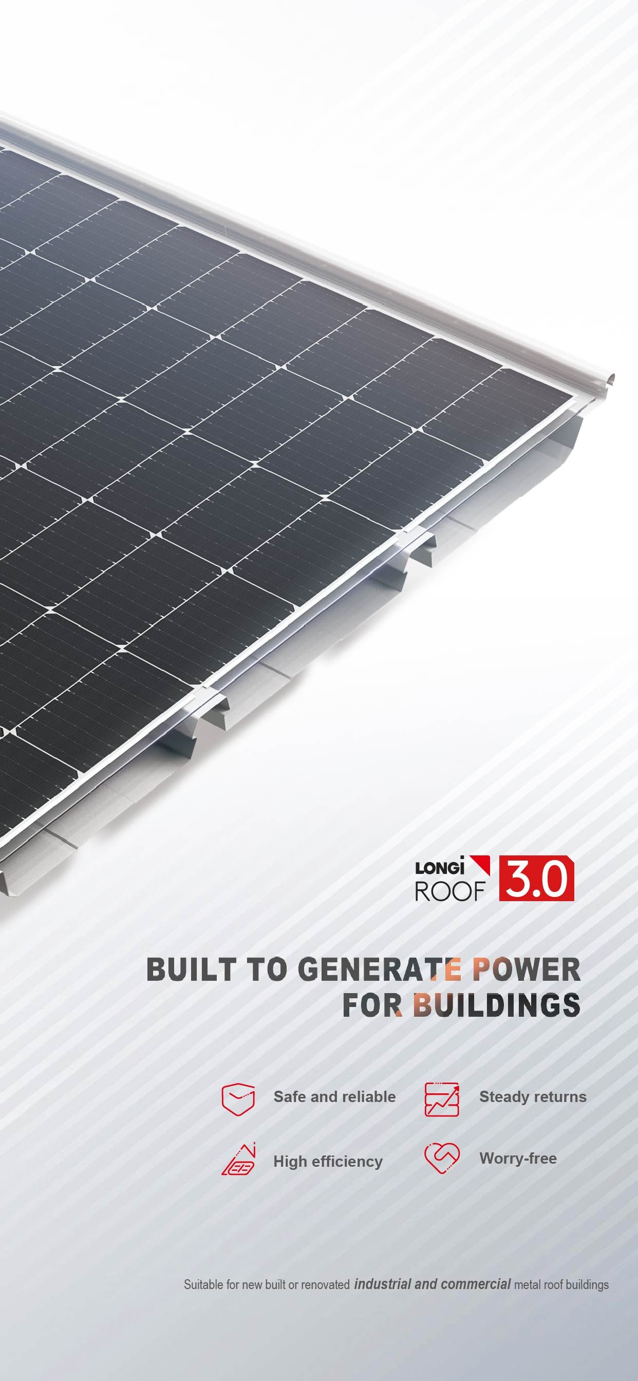 LONGi ROOF, Super Roof That Generates Electricity - LONGi